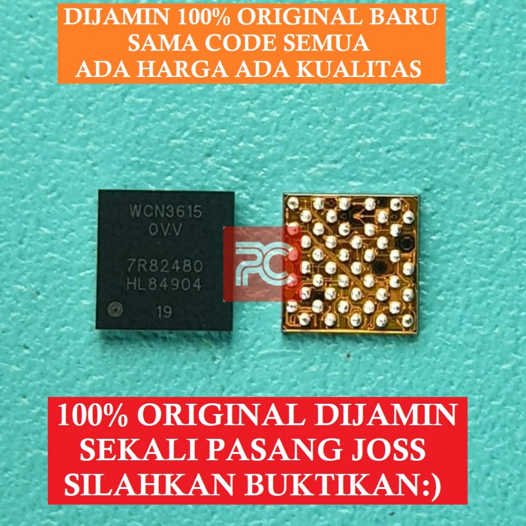 Jual IC WIFI WCN3615 REDMI 3X/3S/3S PRO/4A/SAMSUNG A20S ORIGINAL TESTED ...