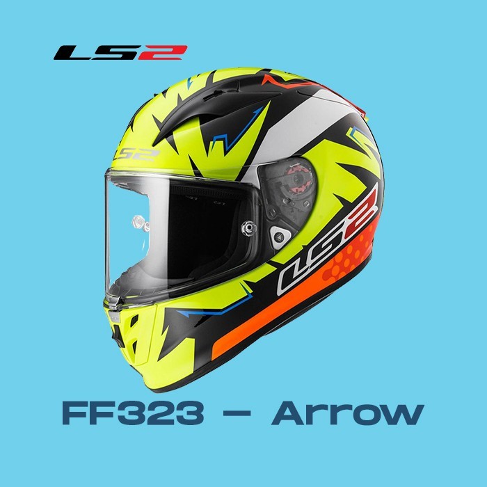 Jual Helm LS2 FF323 Arrow Evo Isaac Vinales ringan with Tear off Post ...