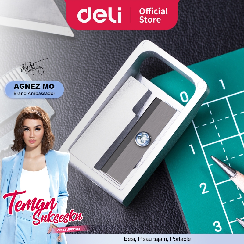 Jual Deli Rautan Pensil / Pencil Sharpener Besi 0596 | Shopee Indonesia