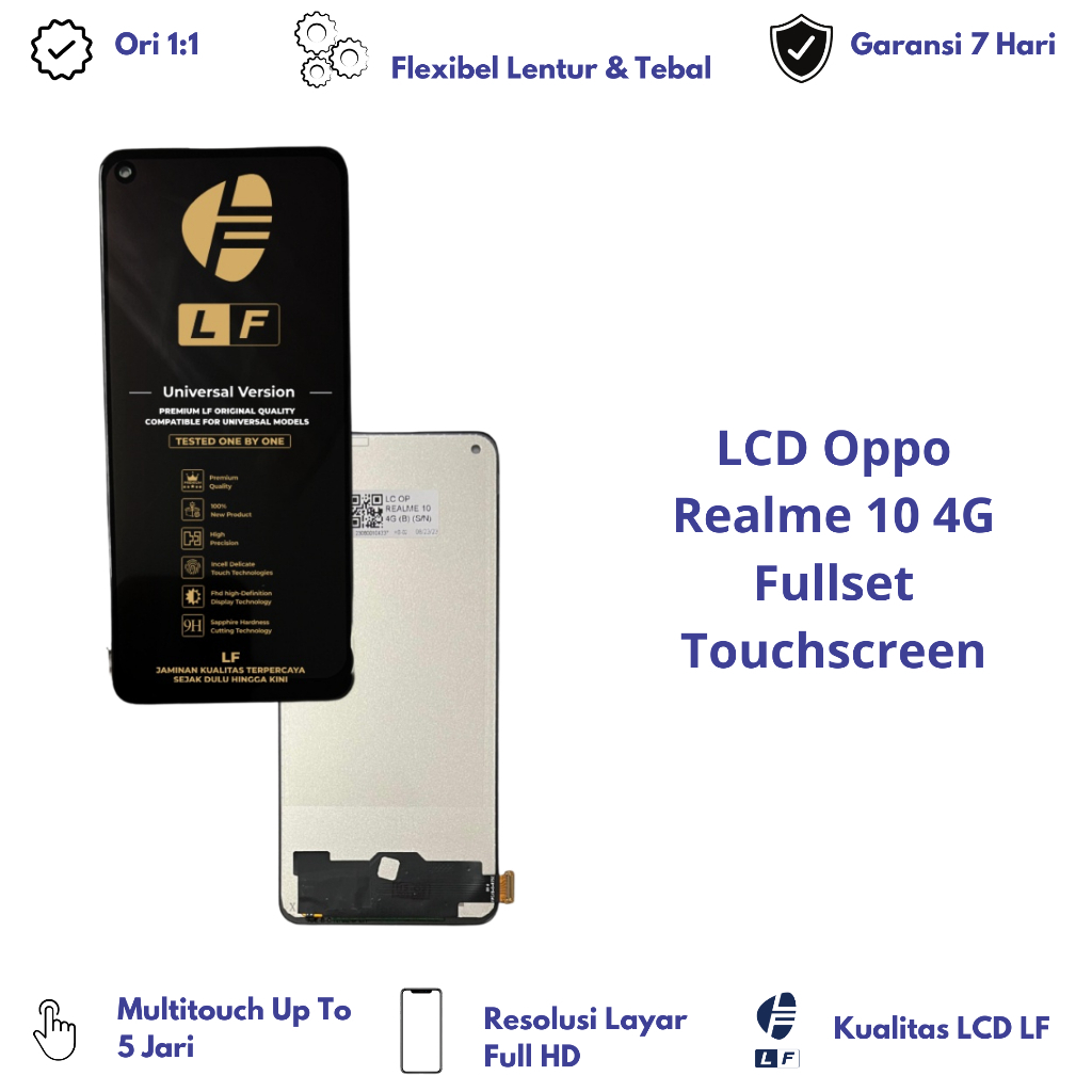Jual LCD Oppo Realme 10 / Reno 7 / 8 4G Fullset Touchscreen | Shopee ...