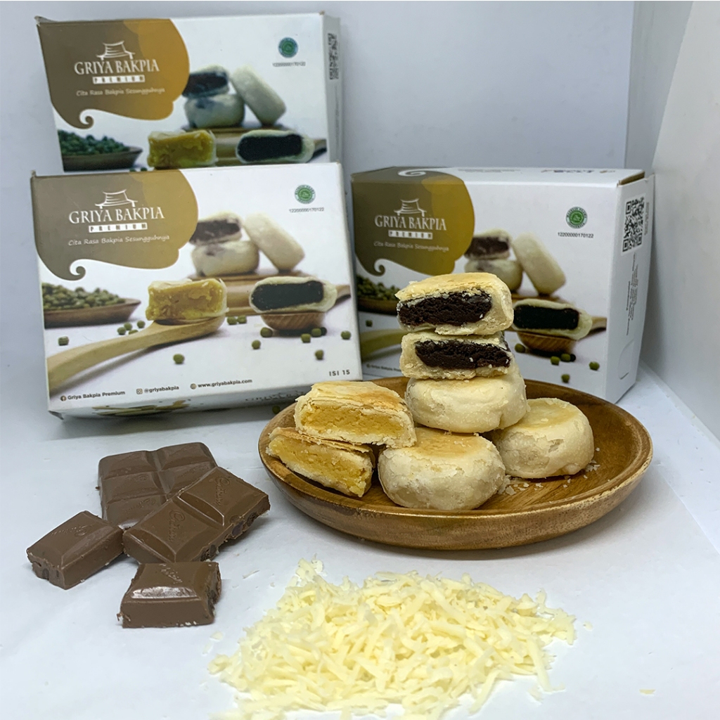 Jual GRIYA BAKPIA [PREMIUM 2 Box] Bakpia Basah Kacang Hijau Original ...