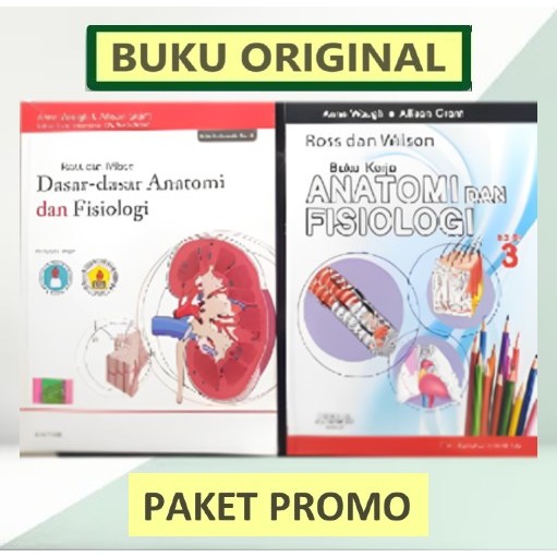 Jual PAKET DASAR DASAR ANATOMI DAN FISIOLOGI E3 ROSS WILSON PAKET DAN BUKU KERJA ORIGINAL ...