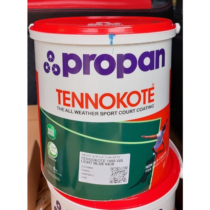 Jual PROPAN TENNOKOTE 5 KG CAT LAPANGAN OLAHRAGA / CAT CARPORT / GARASI ...