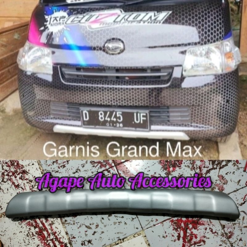 Jual Lips garnis bemper grand max | Lip gado garnish bumper depan ...