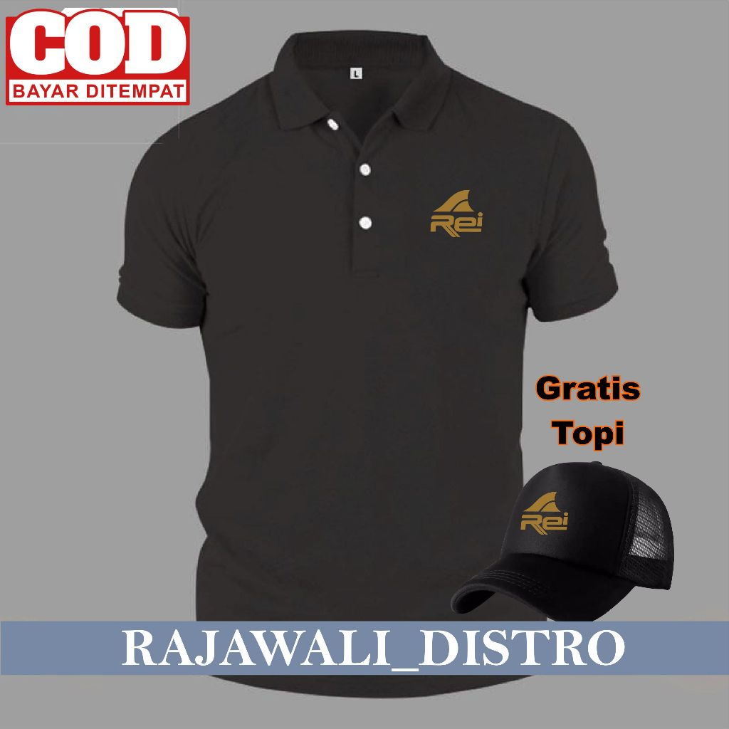 Jual Baju Polo Distro Pria RE1 COD Gold ( Bonus topi ) Polo Distro ...