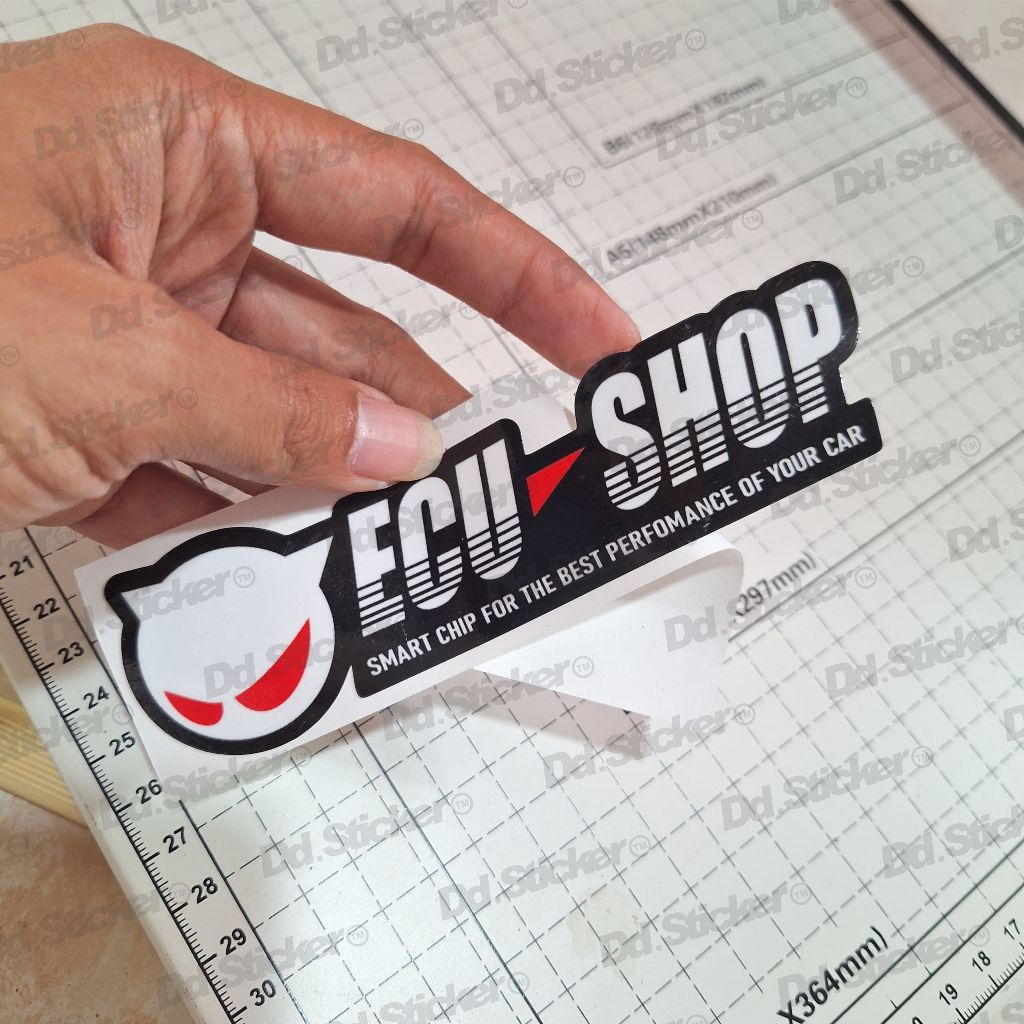 Jual Sticker ECU SHOP logo | Shopee Indonesia