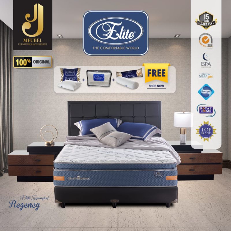 Jual Grand Regency Elite Springbed ( FULL SET ) | Shopee Indonesia