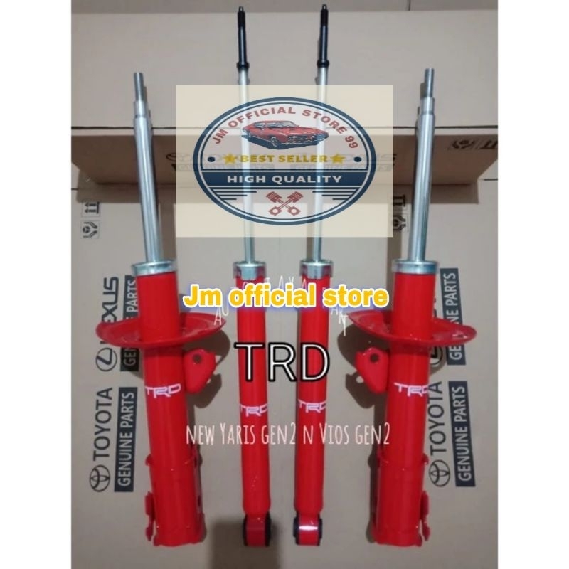 Jual Shockbreaker Toyota Yaris New Vios TRD depan belakang original | Shopee Indonesia