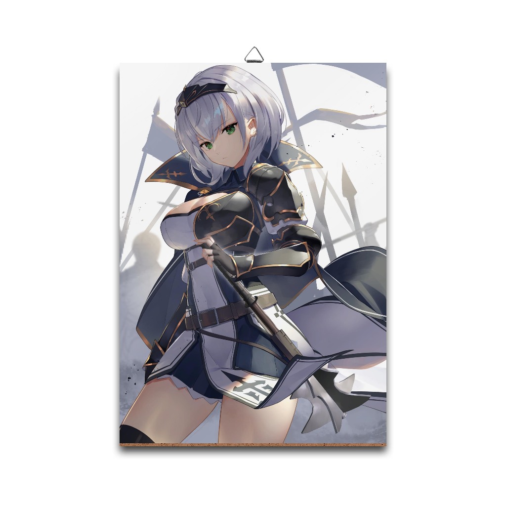 Jual Poster dinding kayu anime vtuber SHIROGANE NOEL WAR - HOLO JP ...
