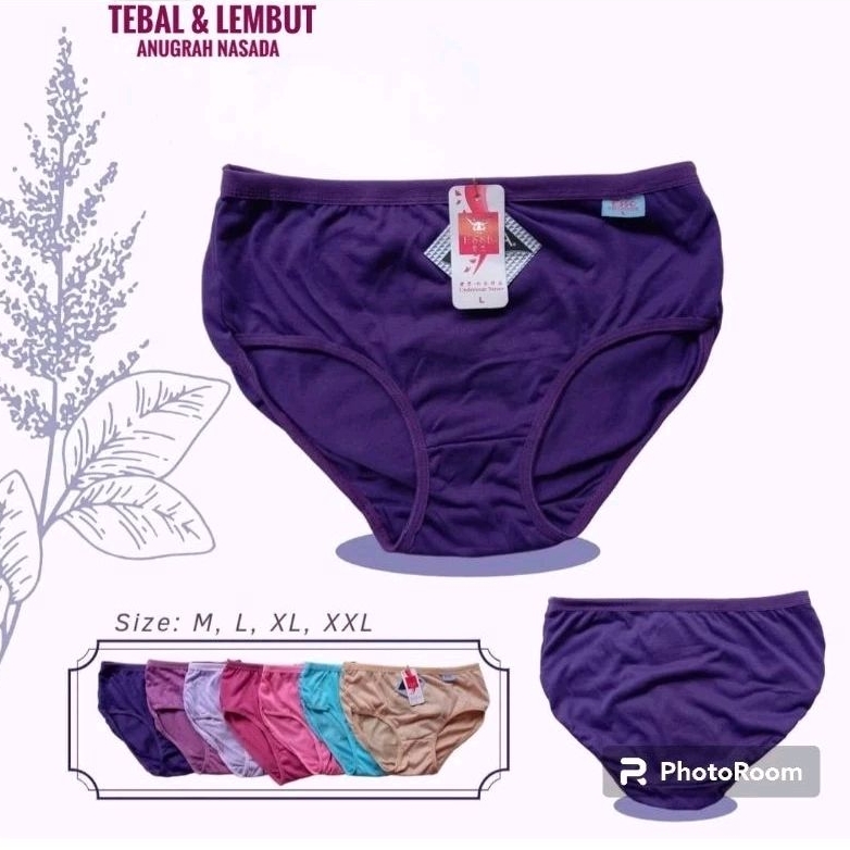 Jual Celana Dalam Wanita Polos Bahan KatunTebal dan Halus Size M L XL XXL XXXL | Shopee Indonesia