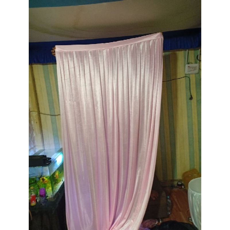 Jual Kain backdrop lamaran/wedding/dinding 1x4 | Shopee Indonesia