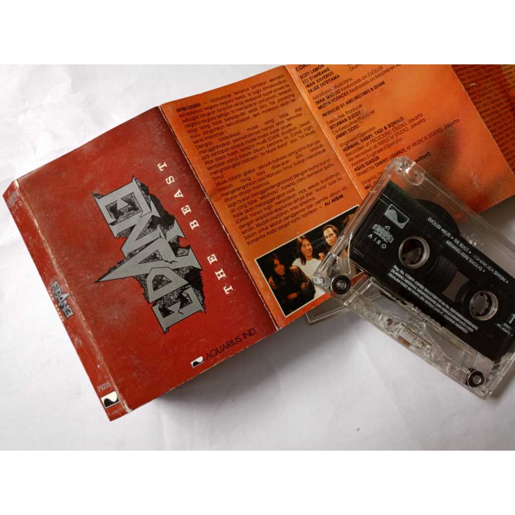 Jual Kaset Pita Original | Album EdanE "The Beast" (Preloved) | Shopee ...