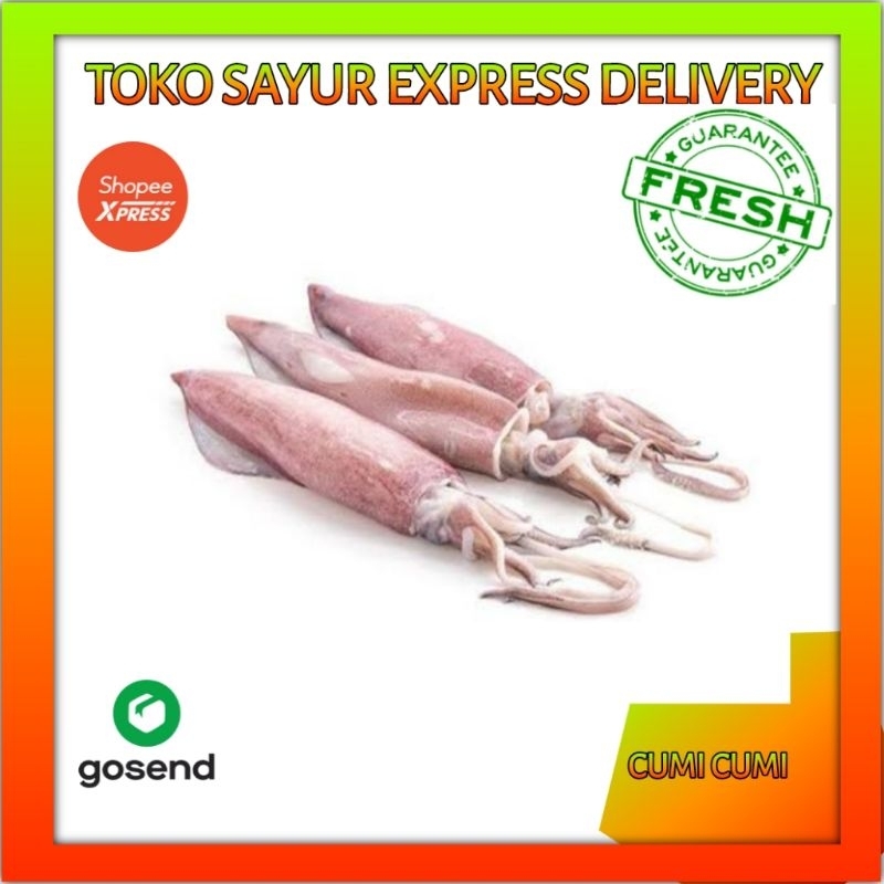 Jual Cumi Cumi Fresh - Seafood Segar Palembang | Shopee Indonesia