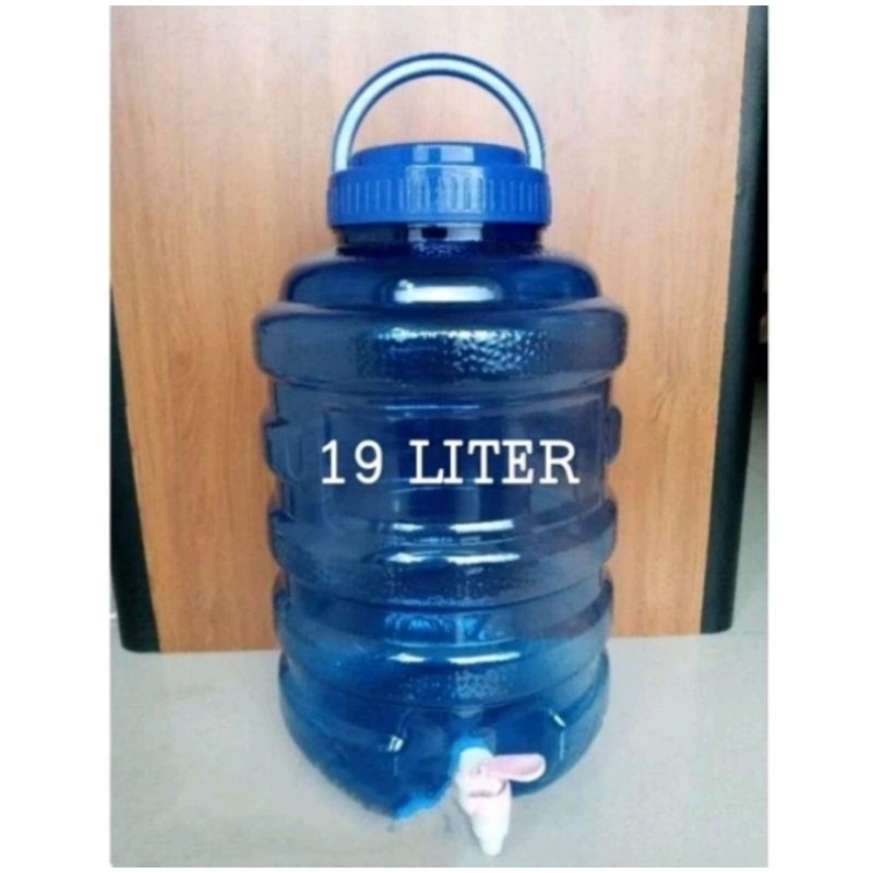 Jual GALON 19LITER / GALON PELASTIK TEBAL /GALON KERAN / GALON ...