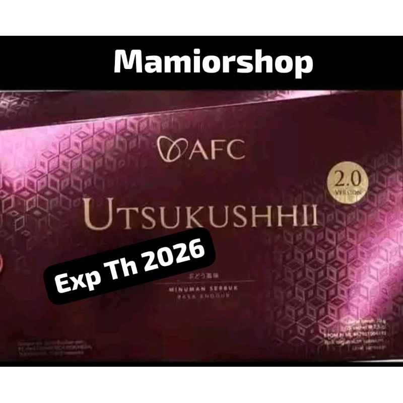 Jual NEW UTSUKUSHII GOLD EXP TH 2026 ORIGINAL AFC Japan | Shopee Indonesia