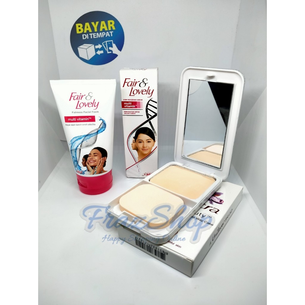 Jual Paket Cantik Fair & Lovely Plus Bedak Citra ( Facial Foam ...