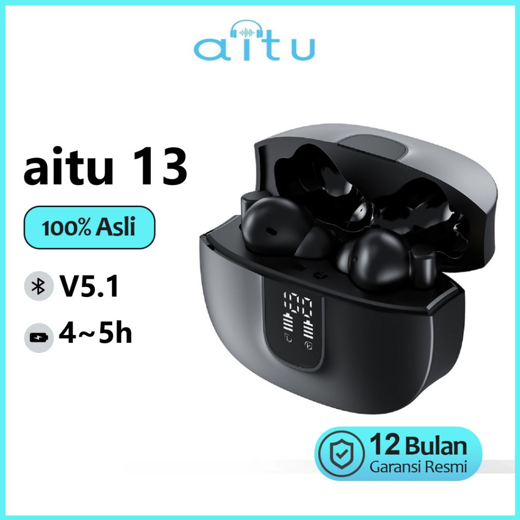 Jual Aitu 13 Wireless Bluetooth 5.3 Earbuds Earphone Headset TWS ...