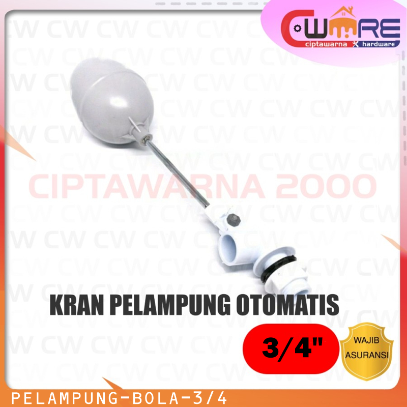 Jual Pelampung Bola PVC Tandon Torek Pengisi Bak Air Kran toren ...