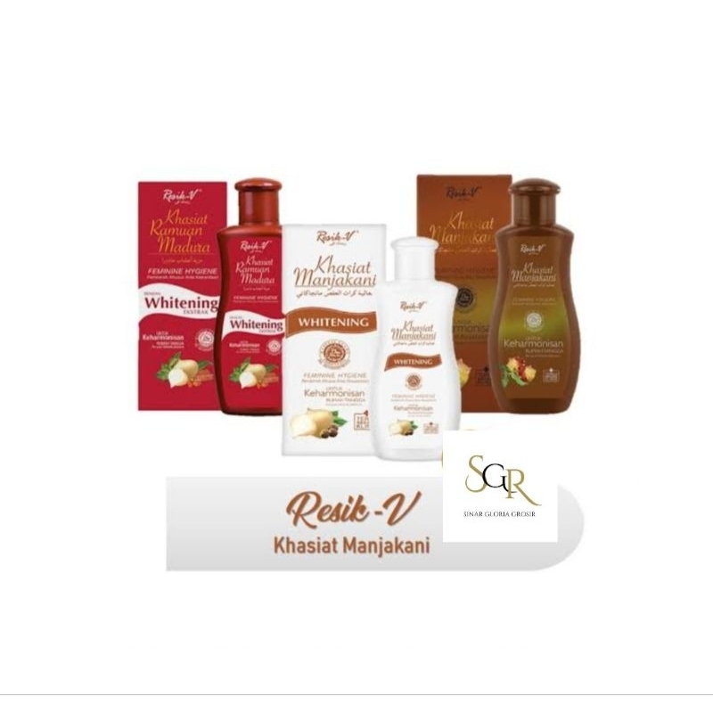 Jual ( 3 pcs ) RESIK-V KHASIAT MANJAKANI 50 ML | Shopee Indonesia