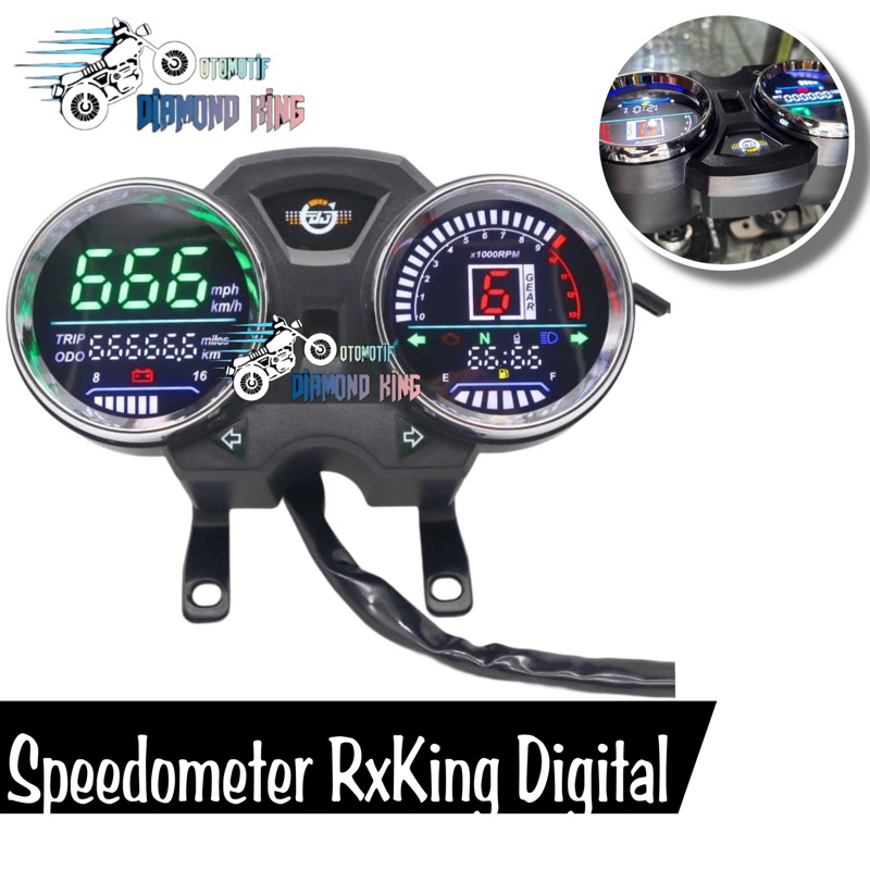 Jual SPEEDOMETER RX KING RXZ DIGITAL MEGAPRO TIGER DIGITAL SCORPIO ...