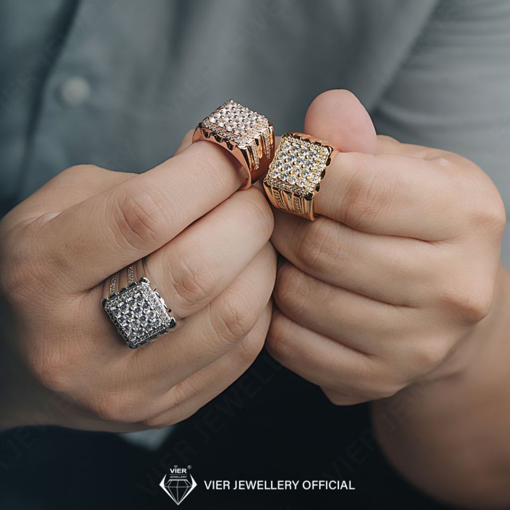 Jual Vier Edition Ring Man 15508,15224,15056,15197,12849,13794 cincin ...
