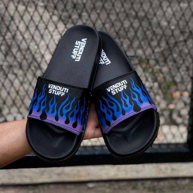 Jual Sandal Slop Venduti Stuff Sendal Selop Original Brand Lokal Slide ...