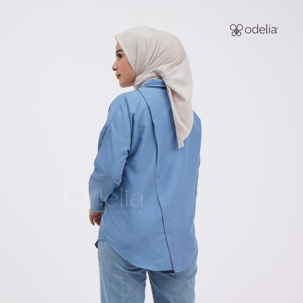 Jual Odelia - Bianca Top | Kemeja kerja | Shopee Indonesia