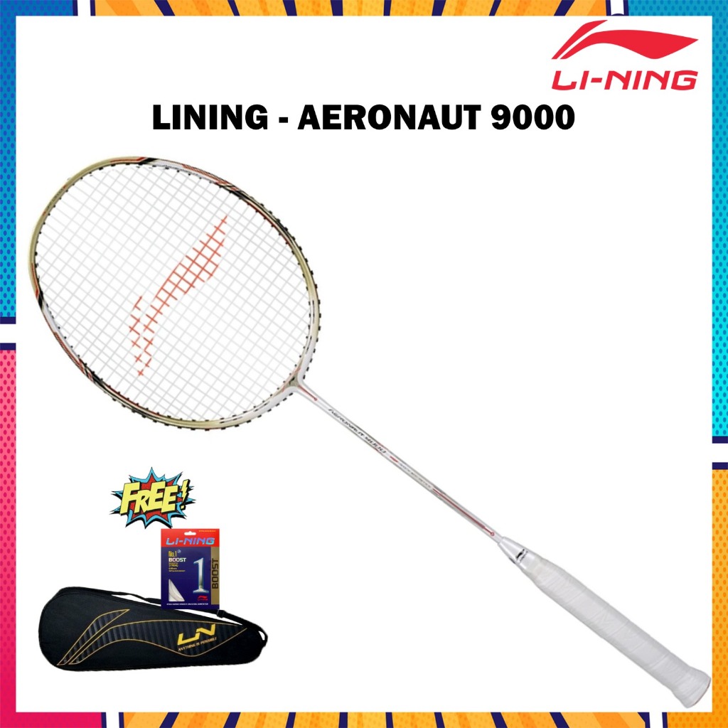Jual LINING Li Ning Aeronaut 9000 Raket Badminton (Original) | Shopee ...