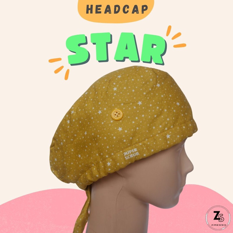 Jual HEADCAP TOPI MEDIS / TOPI BEDAH / SURGICAL CAP DOKTER & TENAGA ...