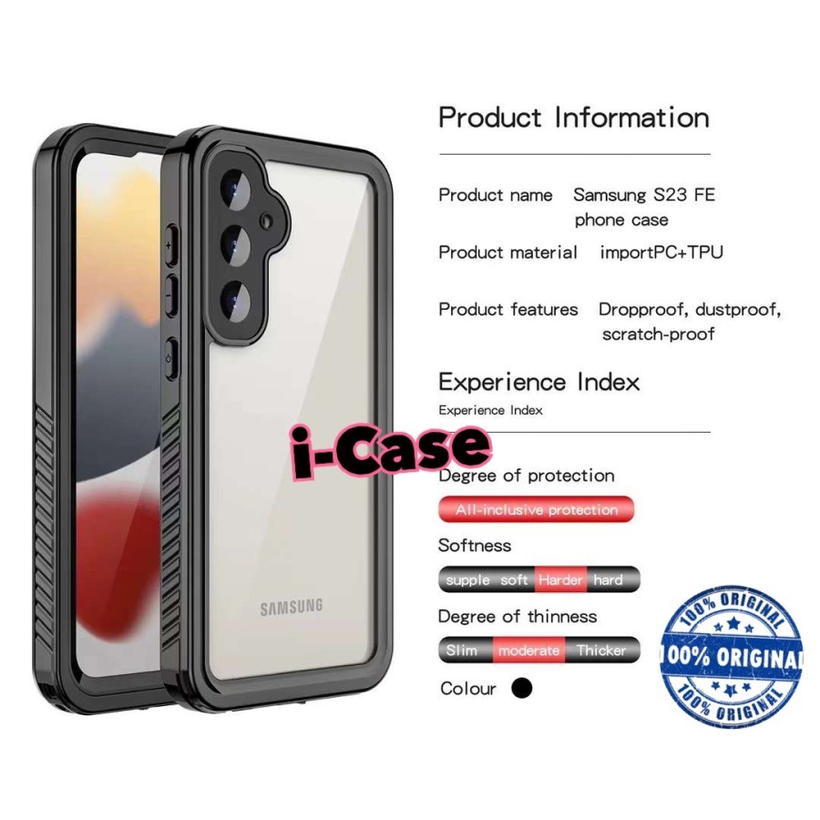 Jual Samsung S23 FE 5G Case WaterProof Casing Under Water Galaxy S23FE ...