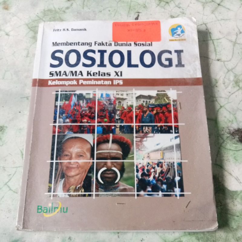 Jual BUKU ORI SOSIOLOGI KELAS 2 SMA PENERBIT BAILMU | Shopee Indonesia