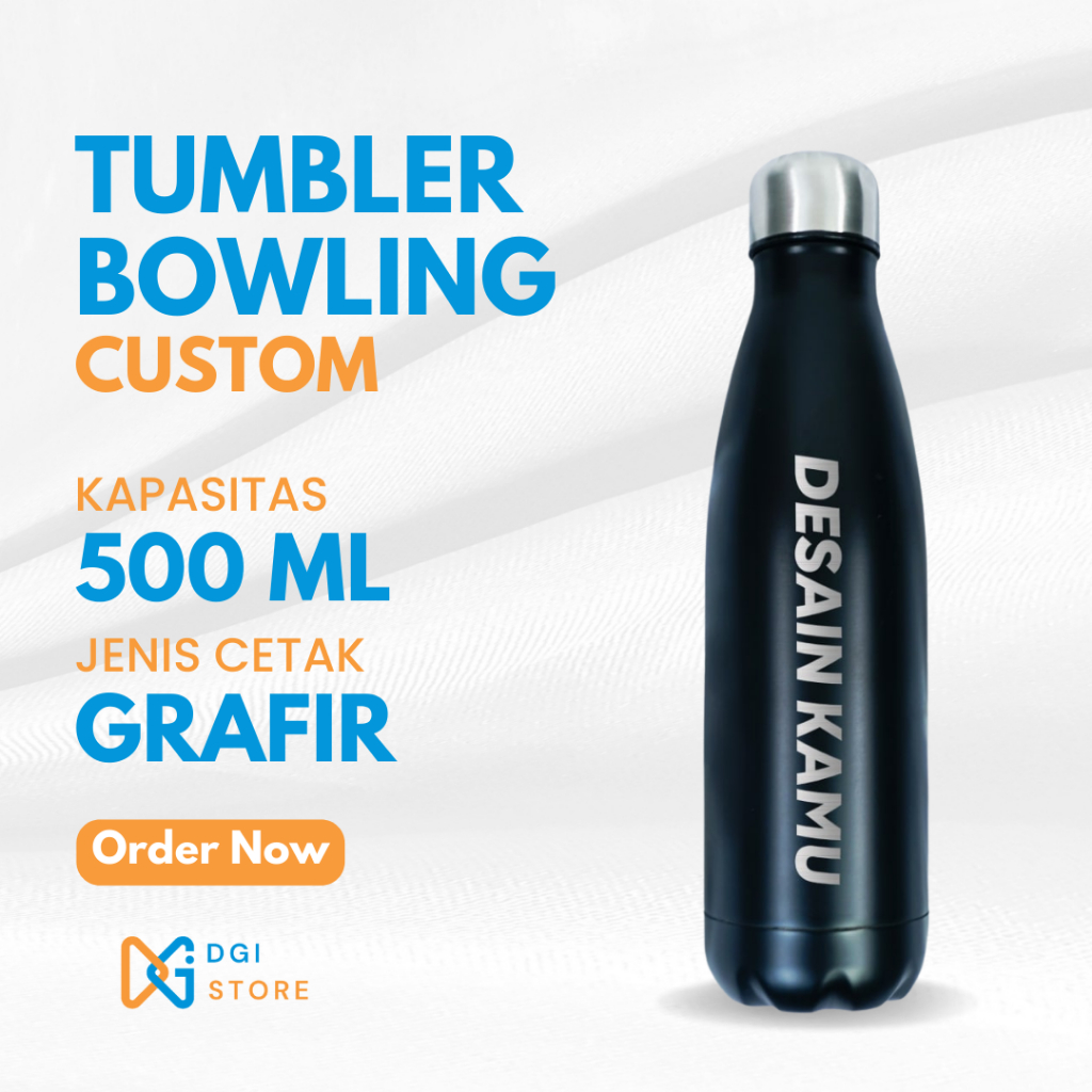 Jual Tumbler Bowling Custom - Cetak Grafir | Shopee Indonesia