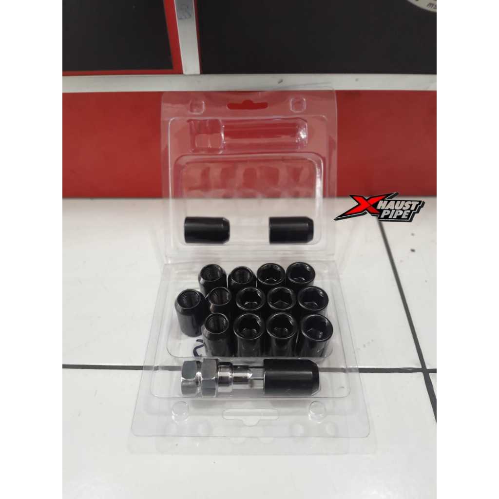 Jual BAUT RODA RACING BLACK HSR REDY UNTUK SEGALA JENIS MOBIL 1 KOTAK ...