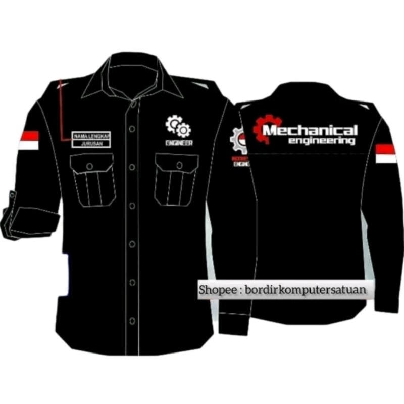 Jual KEMEJA MECHANICAL ENGINEERING / KEMEJA PDH PDL MECHANICAL ...