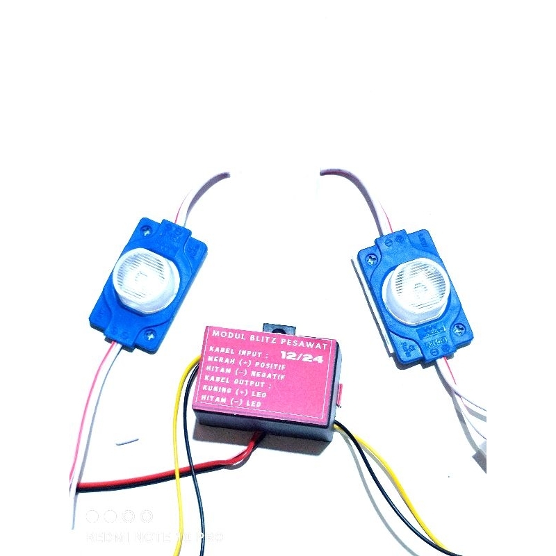 Jual MODUL BLITZ PESAWAT 2 OUTPUT NYALA GANTIAN/FLIP FLOP/ACAK, PLUS 2 ...