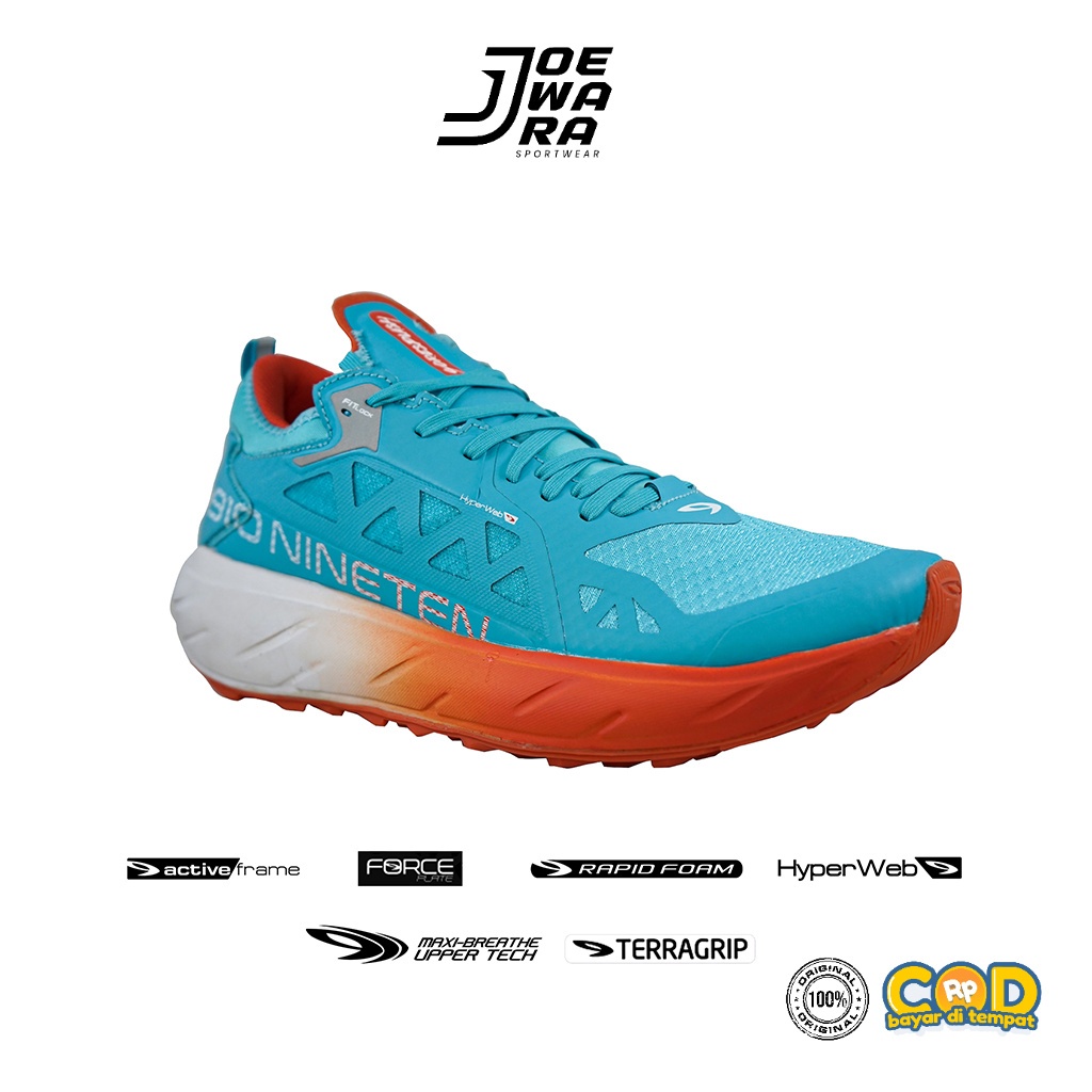 Jual SEPATU NINETEN 910 YUZA GORESPLASH SEPATU RUNNING ORIGINAL ...