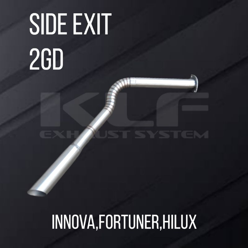 Jual Knalpot Side Exit Innova Reborn 2gd Fortuner Vrz Hilux 2gd ...