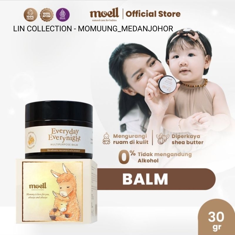 Jual Moell - Multipurpose Balm 30gram / Balm untuk anak terutama kulit ...
