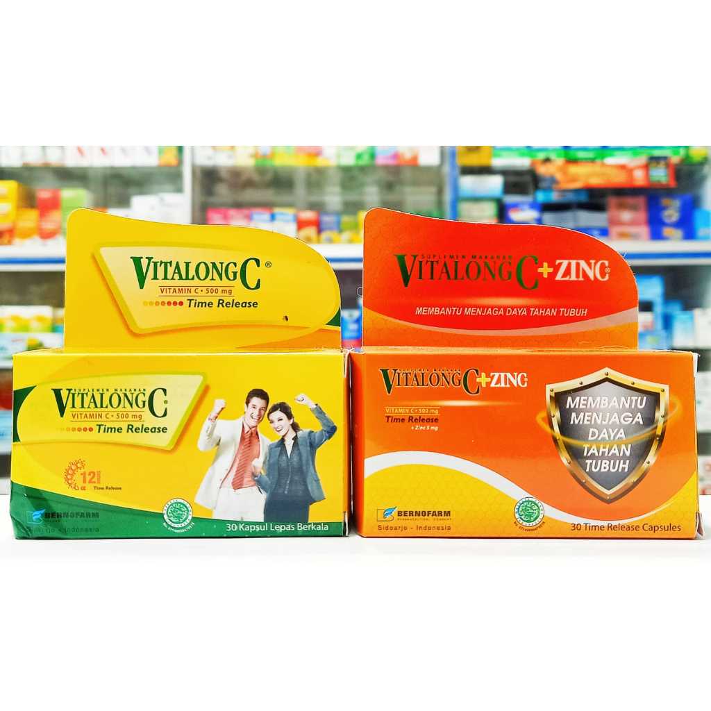 Jual VITALONG-C & VITALONG C+ZINC 𝟏 𝐁𝐎𝐓𝐎𝐋 𝐈𝐒𝐈 𝟑𝟎 𝐊𝐀𝐏𝐒𝐔𝐋 - Membantu ...
