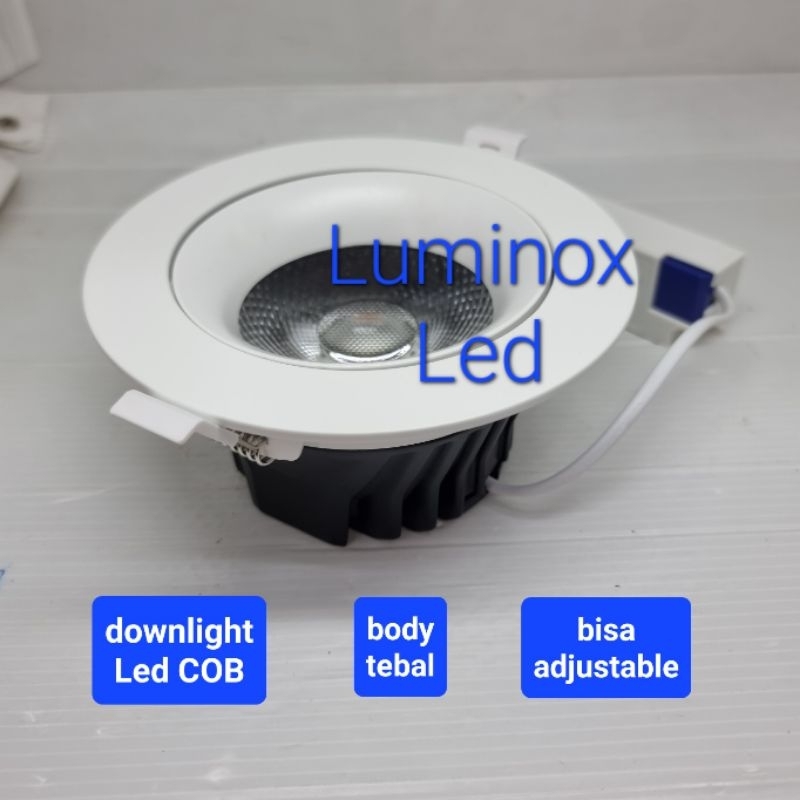 Jual downlight led cob inbow 20w 20 watt / ceiling plafon led 20watt 3000k warmwhite 220volt ...