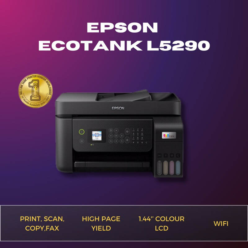 Jual Printer Epson L5290 Wi-Fi All-in-One Ink Tank Printer with ADF ...