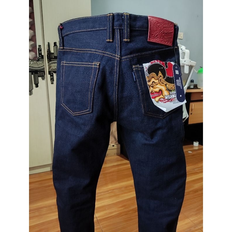 Jual The Denim Station - Wisanggeni 17oz Indigo x Red Selvedge ...