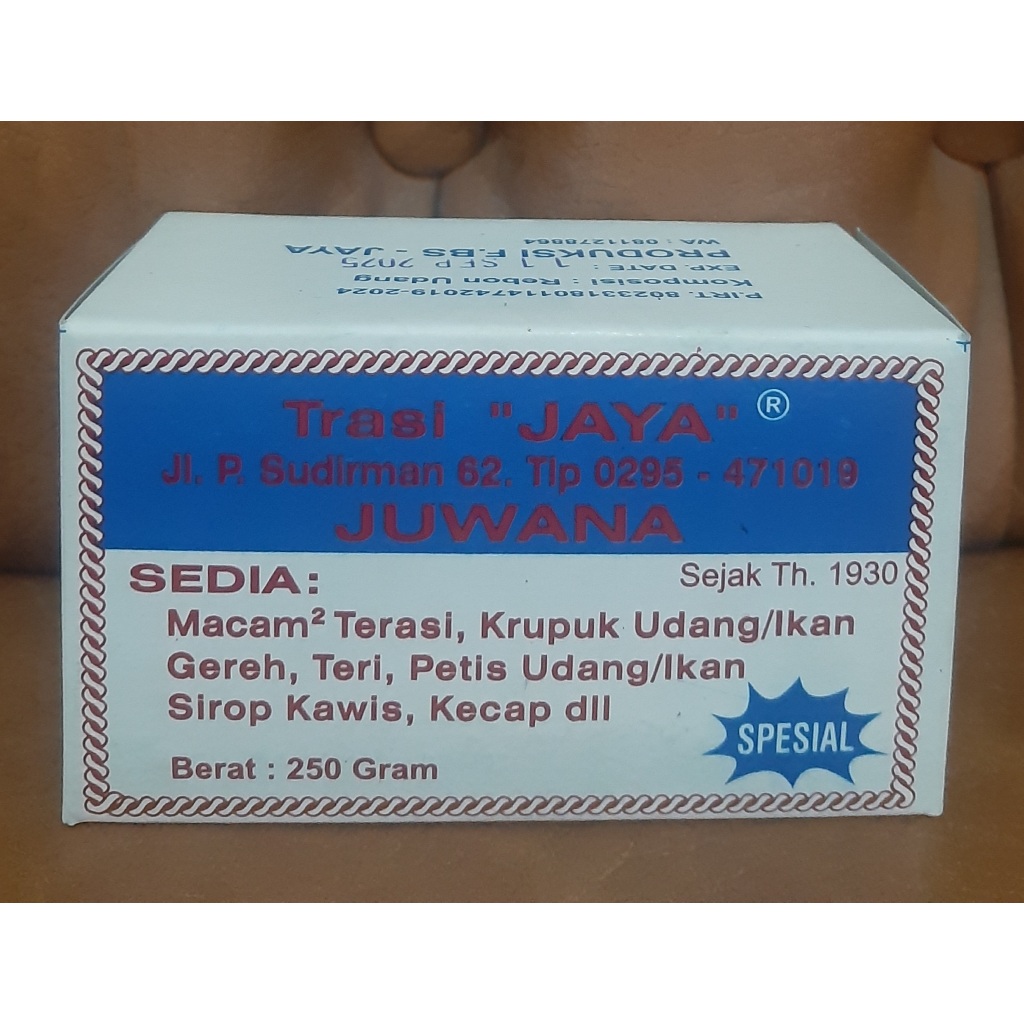 Jual Terasi Jaya Juwana SPESIAL 250 Gram | Shopee Indonesia