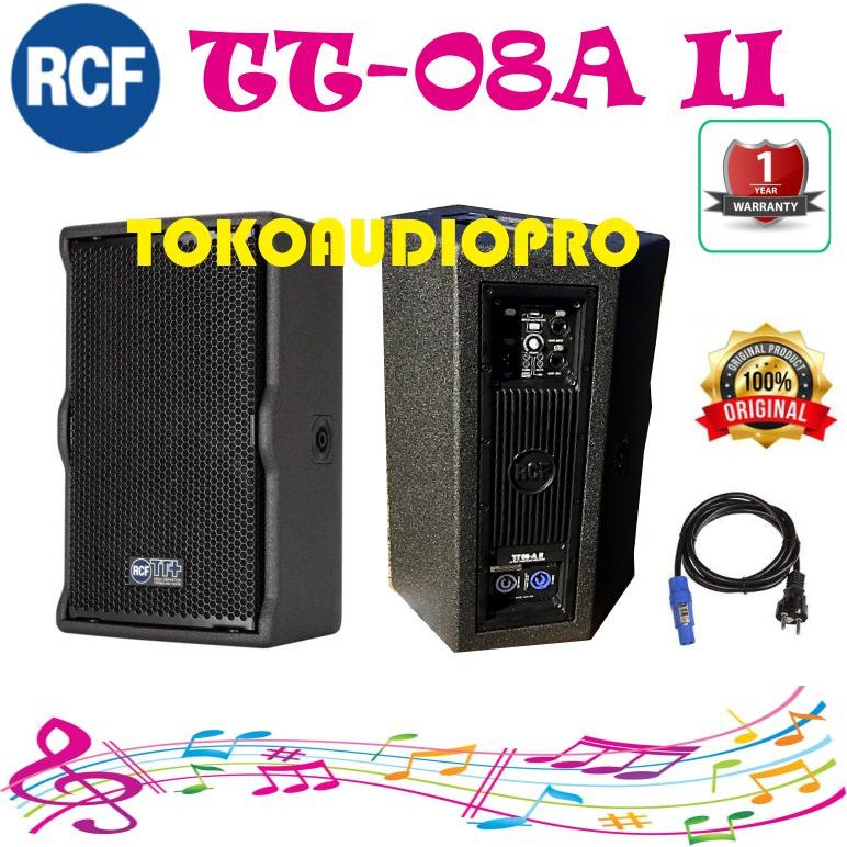 Jual Speaker Aktif RCF TT 08-A II 8-inch Speaker aktif TT08a II | Shopee Indonesia