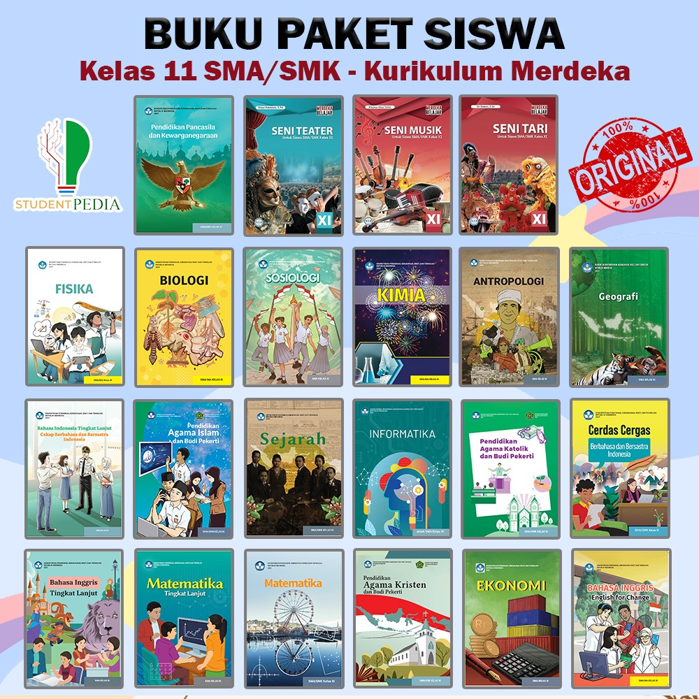 Jual Student Pedia - Buku Paket Siswa Untuk Kelas 11 SMA/SMK - KURIKULU ...