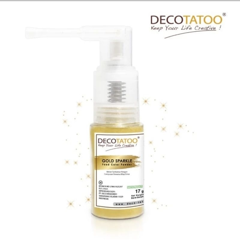 Jual Decotatoo shiny color spray 17 gr | Shopee Indonesia