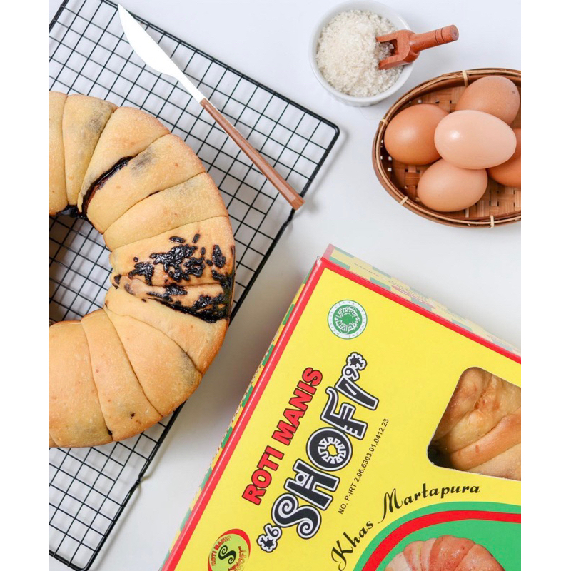 Jual roti manis merek SHOFI pakai isi berkualitas khas martapura ...