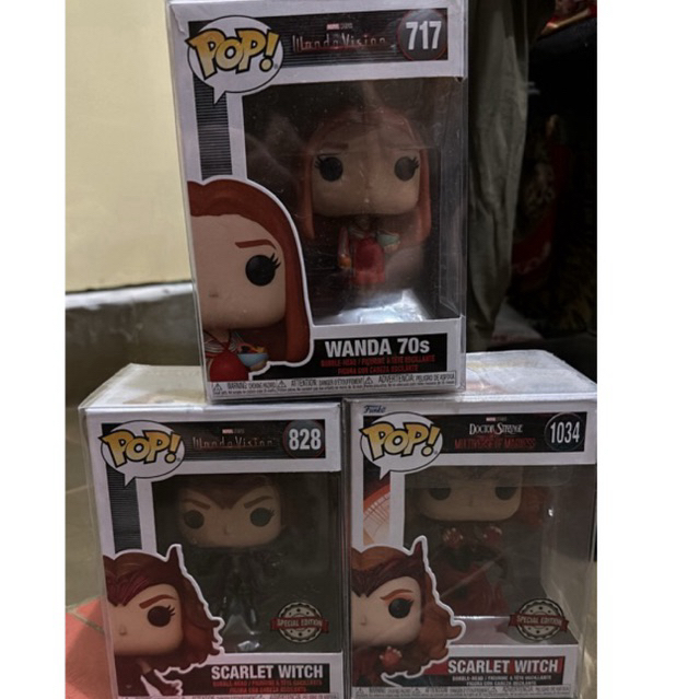 Jual Funko pop wanda/scarlet witch original 2nd | Shopee Indonesia