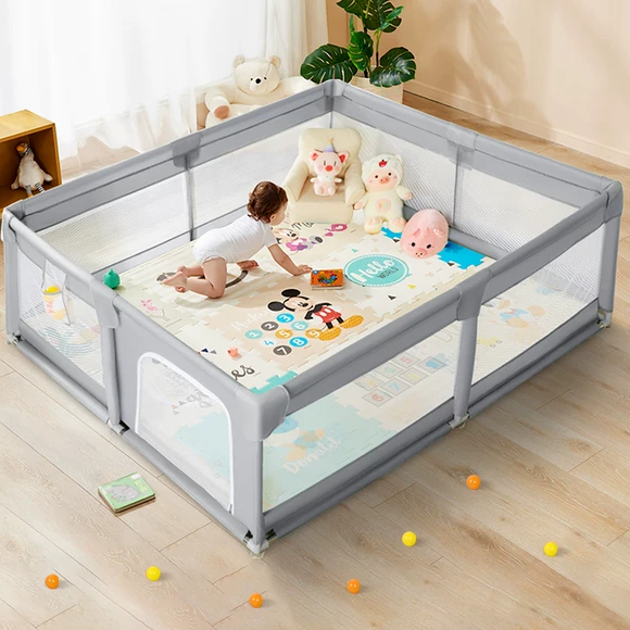 Jual TIIBABY Baby Playfence Pagar Kolam Tempat Main Bermain Mandi Bola ...