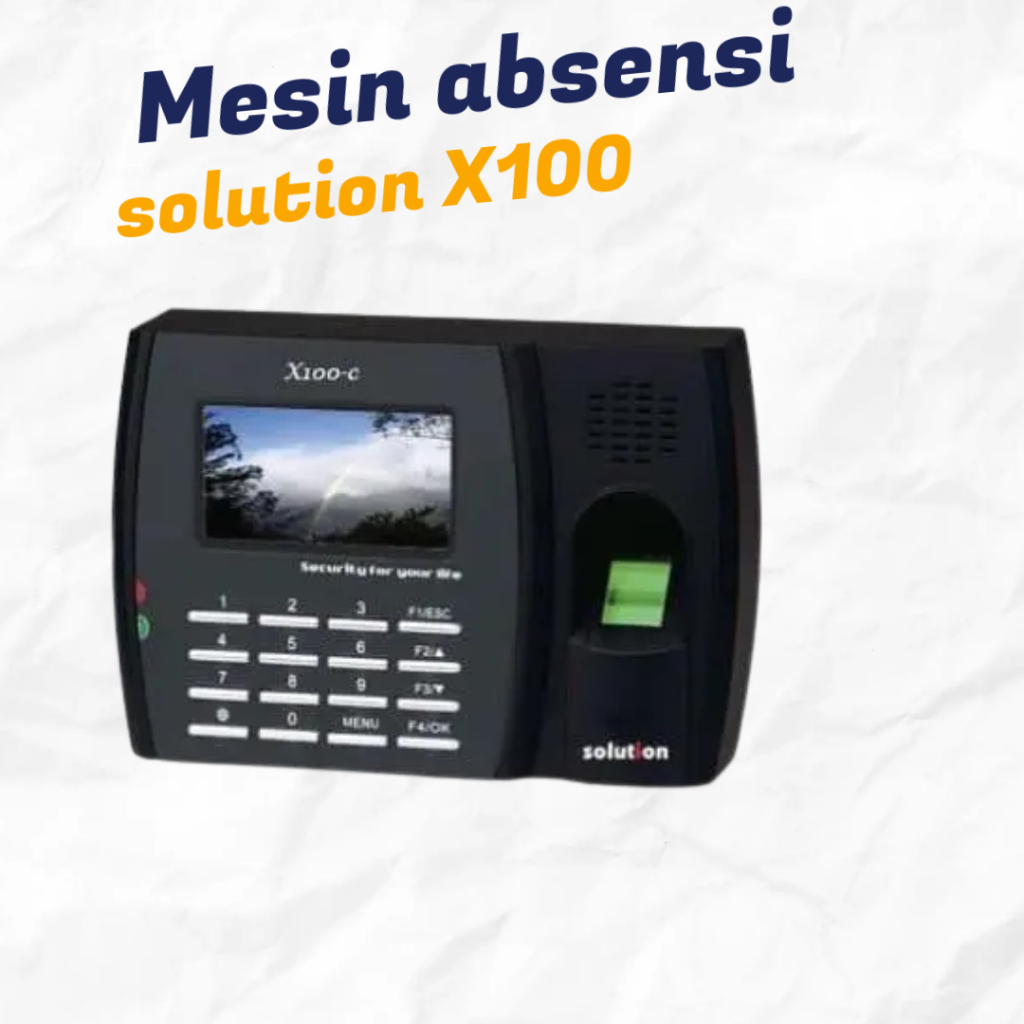 Jual mesin absensi solution x100c | Shopee Indonesia